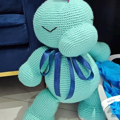 Crochet Big Bear Pillow Pattern, Big Bear Pattern, Amigurumi Pattern ...