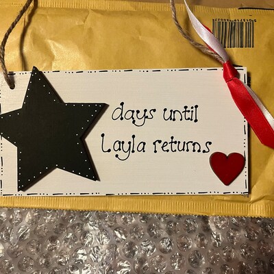 Countdown to Retirement Wooden Sign Chalkboard Plaque - Etsy