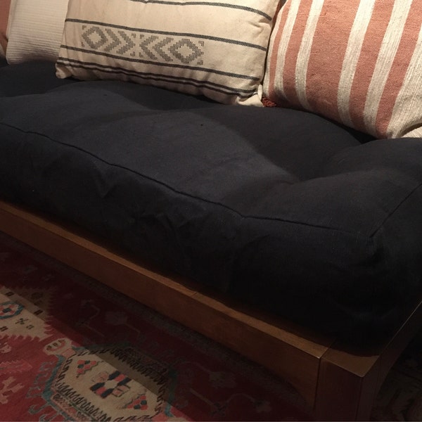 HEMP Shikibuton 6” Thick Mat Shiki Futon Filled Organic Hemp Fiber ...