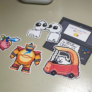 Autism TBH Yippee Creature Smooch Premium Sticker Meme Pixel Art ...