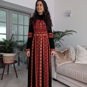 Princess Thobe Embroidered Dress Long Sleeves Kaftan Design and ...