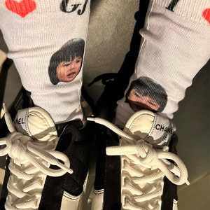 Custom Face Socks for Couple Personalized Socks With Photo - Etsy