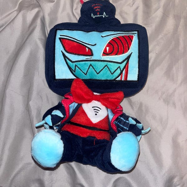 Vox Assistant | Unofficial Hazbin Hotel Plushie - Etsy