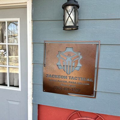 Custom Sign, Your Custom Text Metal Sign, Your Logo Here Sign, Metal ...