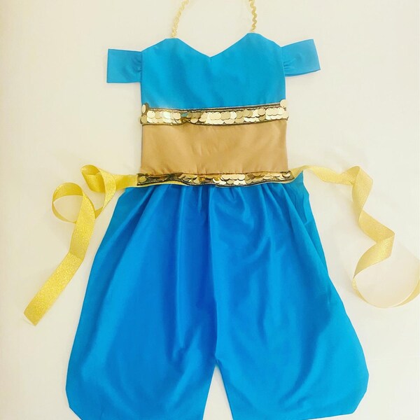 JASMINE Aladdin Princess Halloween Costume Apron PDF Sewing PATTERN ...