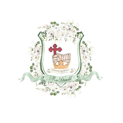Custom Wedding Crest Custom Crest Wedding Crest Wedding Logo ...