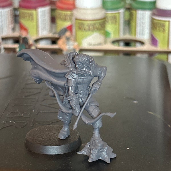 Wyvern Biped Dragon Outstanding 3D Printed Fantasy Tabletop Miniatures ...