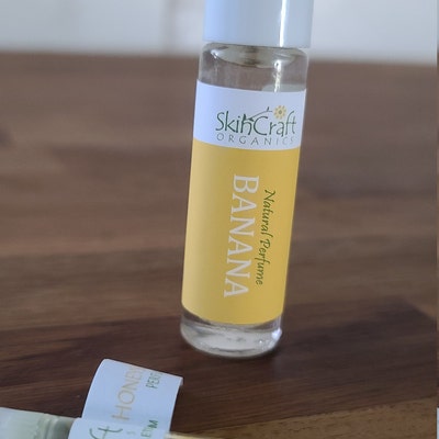 Natural Banana Perfume Oil Sweet Fruity Scent Made W/ Organic Banana ...
