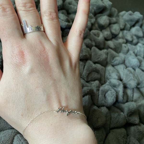 Custom City Ring • Cityscape Ring • Travel Ring • Skyline Ring ...