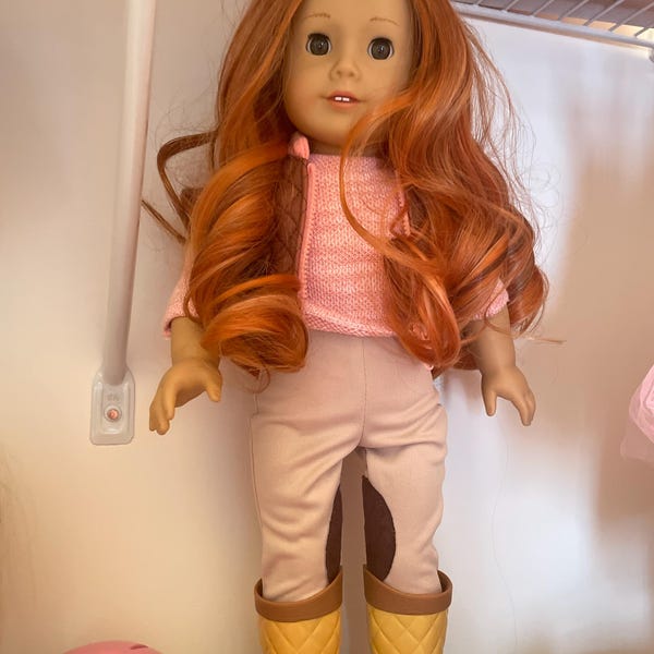 Custom Doll Wig for Minifee 1/4 BJD Dolls tan Caps 6-7 Head Size of Bjd ...