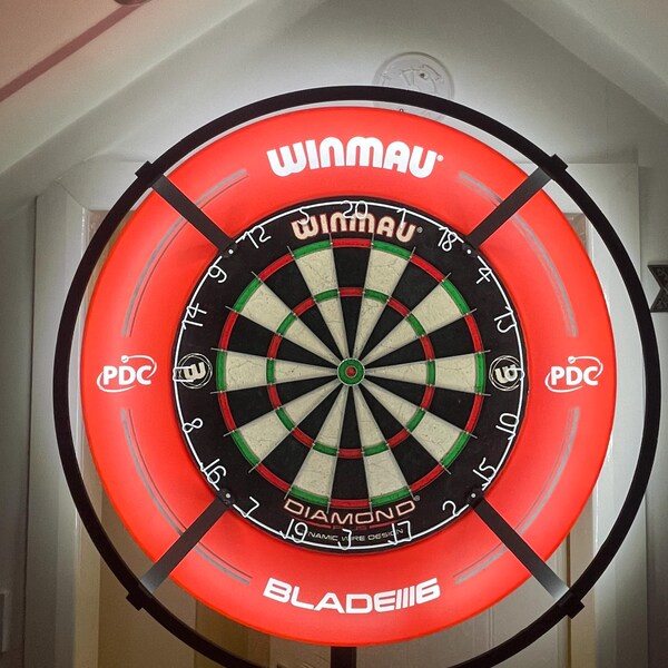 3D Printed Dartboard Lighting Ring Mount - Etsy UK