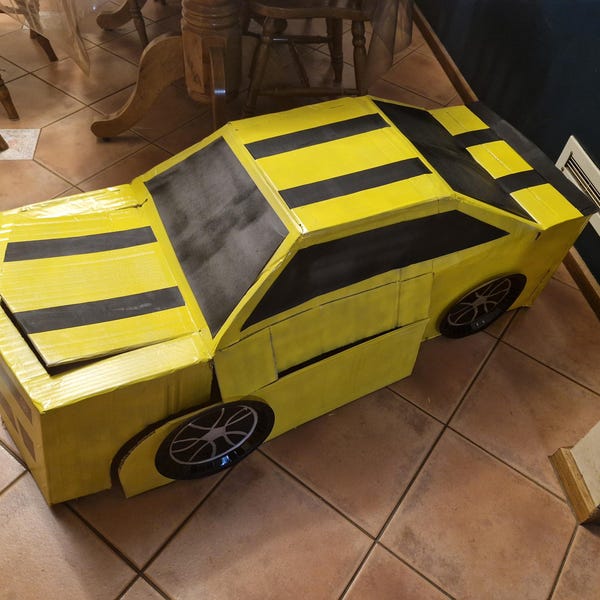 Template for Transforming Car Costume for Teens and Adults Inspired by ...