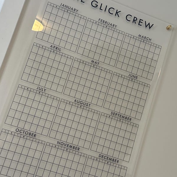 5 Kid Dry Erase Chore Chart for Wall in Mudroom or Kitchen ...