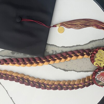 Personalized Philippine Mexican Graduation Lei, Philippines, Graduation ...