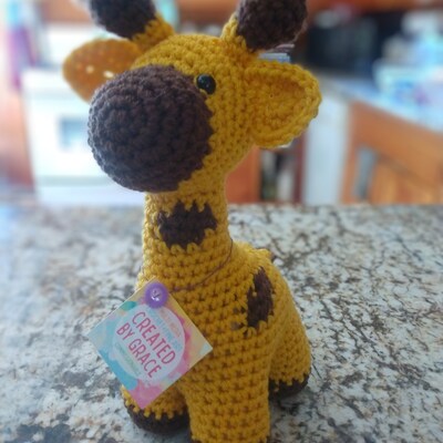 NO-SEW Crochet Pattern: Gigi the Giraffe - Etsy