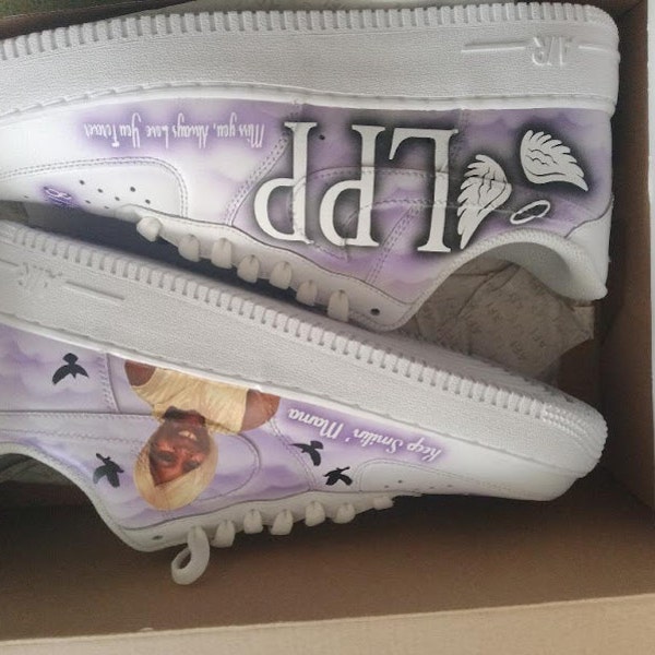 Custom Lightning Air Force 1, Custom Shoes, Custom Sneakers, Hand ...