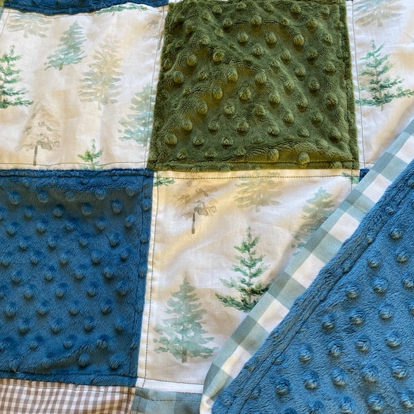 Forest Fabric by the Yard. Quilting Cotton, Organic Knit, Jersey or ...