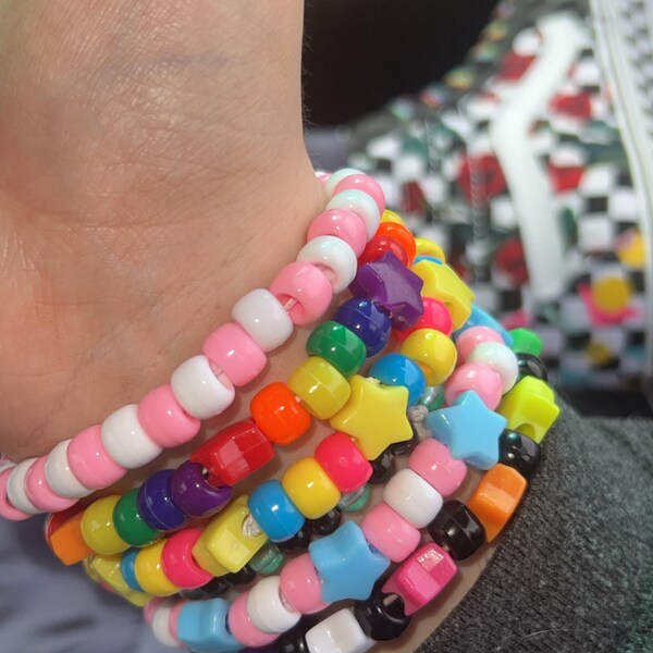PB & J Matching Kandi Bracelets - Etsy