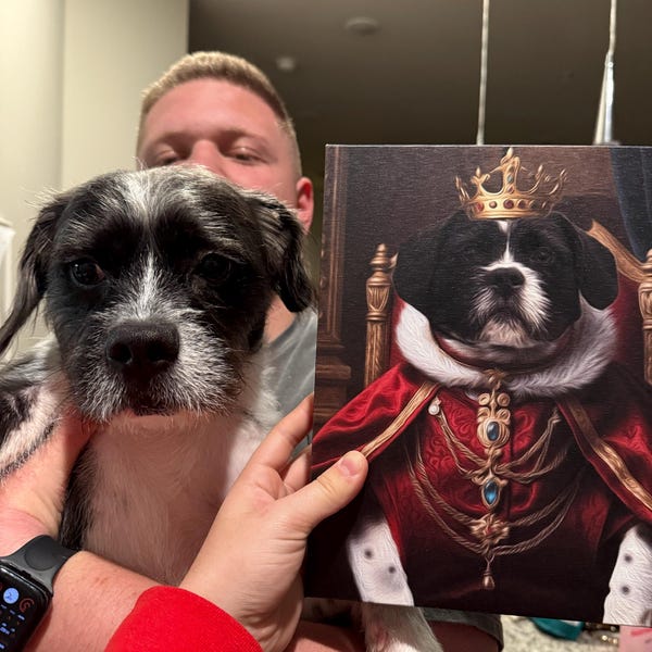 Custom Pet Portrait, Family and Pet Custom Portrait, Funny Custom ...