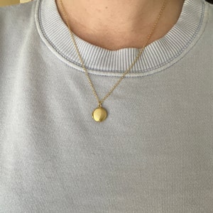 Tiny Locket With Photos, Small Gold Locket, Small Locket, Child's ...