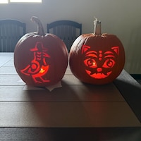 Kpop Demon Hunters Pumpkin Carving Stencils | K Pop Halloween Decor ...
