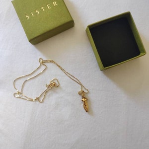 Lemon Necklace Gold, 24k Gold Plated Sterling Silver Pendant Necklace ...