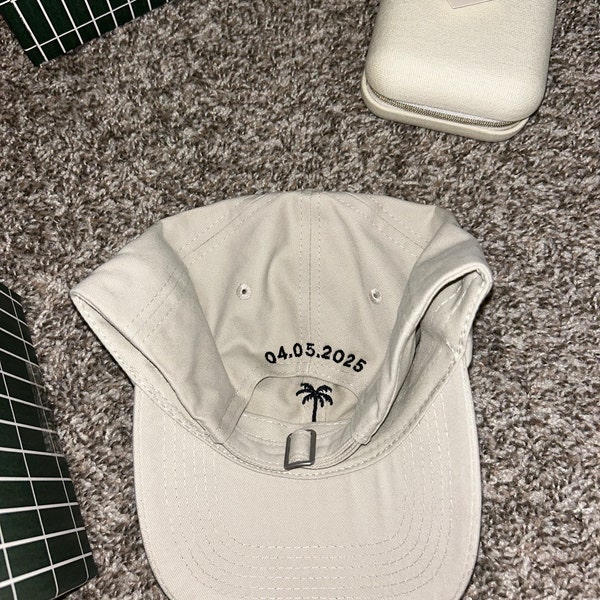 Pine Tree Embroidered Hat - Etsy