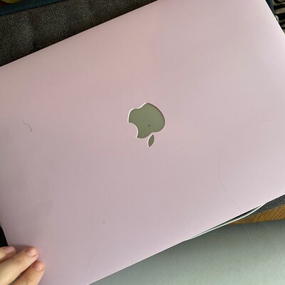 Paris Pink MacBook Shell Case Decal Cover for New MacBook M1 Pro 14 M1 ...