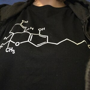 THC Molecule T Shirt, Science, Marijuana, Weed, Pot, Breaking Bad ...
