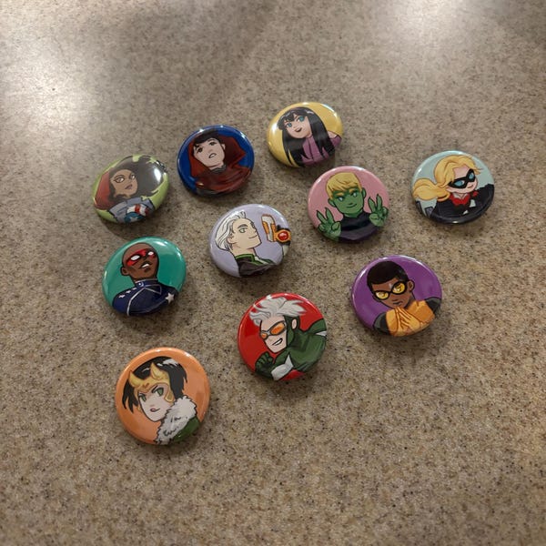 Undertale BUTTON Set - Frisk Toriel Sans Papyrus Undyne Alphys Blooky ...