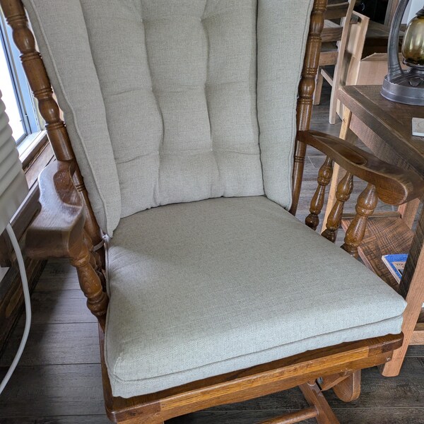 Wingback Rocker Replacement Cushions / 4 Post Rocker Cushions ...
