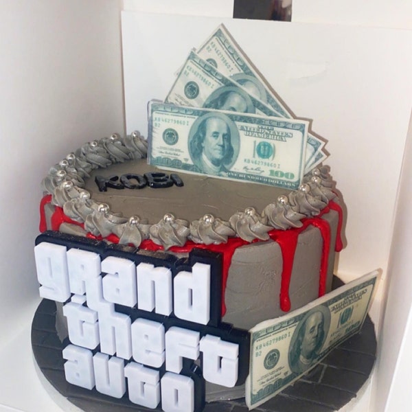 Edible Money - 100 Dollar Bills (3/4 Size) Printed on Edible Wafer ...