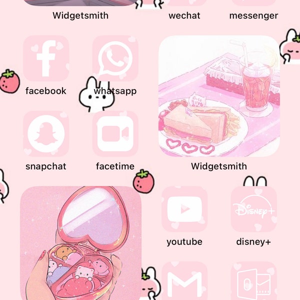 IOS14 Pastels App Icons, Pink App Icons, IOS 15 Aesthetic, App Covers ... IOS14 Pastels App Icons, Pink App Icons, IOS 15 Aesthetic, App Covers ...