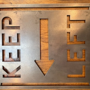 Rustic OBX Sign - Etsy