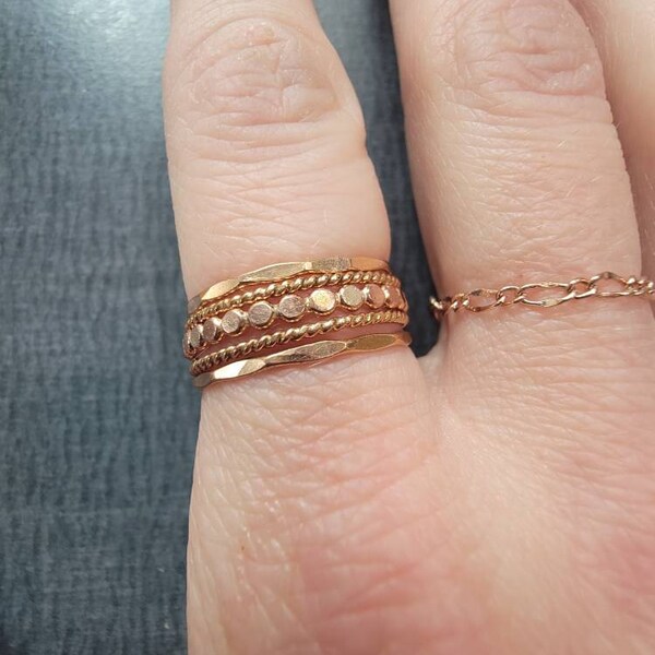 600-25 14K Yellow SOLID Gold Ring, Pattern Ring, Width--2.5mm - Etsy