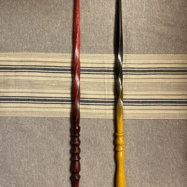 Pick Your Team Wand, Red & Gold Magic Wands, Wood Wand, Magic Wand ...