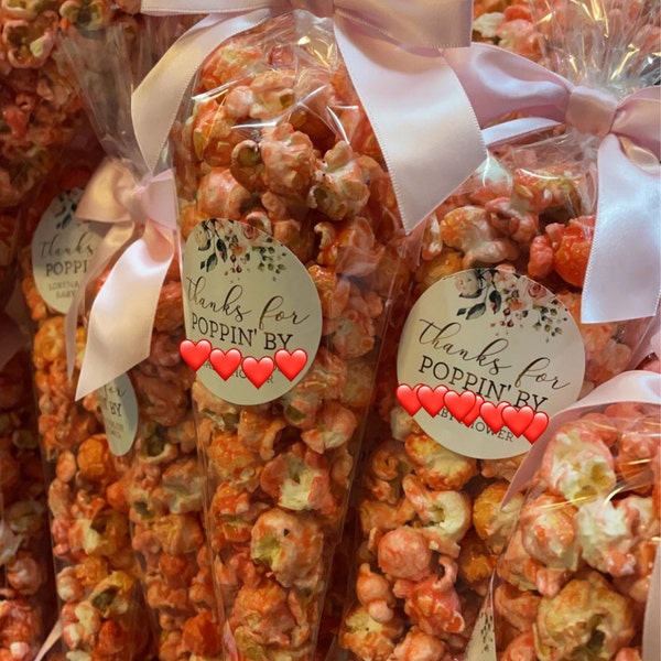 Gourmet Popcorn-it's a Girl-bulk Wholesale Pink Popcorn-5 Gal-80 Cups ...