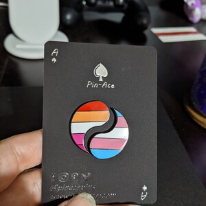 Progress Pride Bar Pin Subtle LGBT Accessory Minimalist Enamel | Etsy