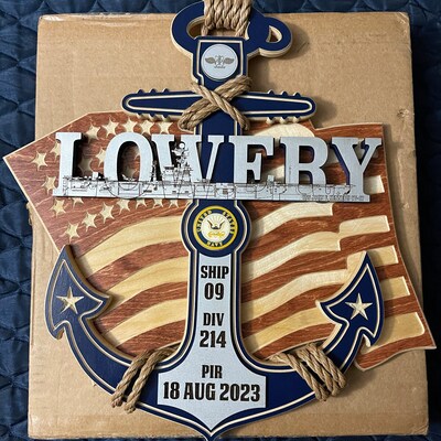 PIR Anchor Anchor Navy Anchor Bootcamp Graduation Navy - Etsy