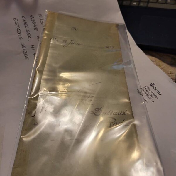 Antique Paper and Textile French Set. Fabric Pieces Pinned to a Book ...