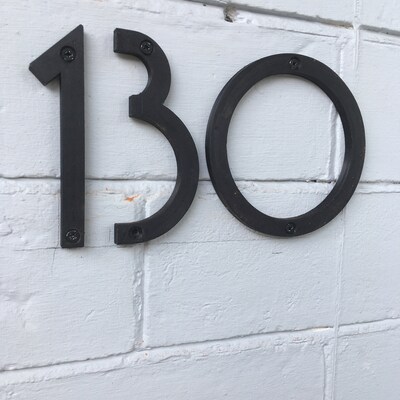 Art Deco House Numbers, Address Numbers - Etsy UK