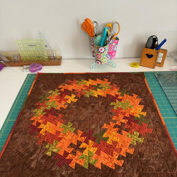 LAST CALL Dozen Roses Quilt Pattern, Live Love Sew P126-dozenroses, Fat ...