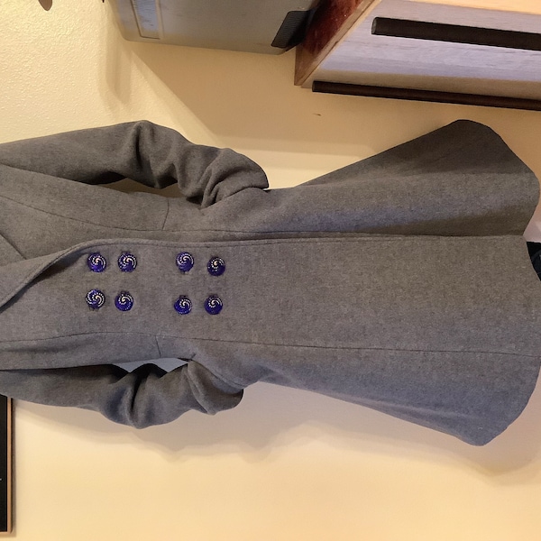 PDF Sewing Pattern | Fully Lined Elegant A-line Coat Pattern – Double ...