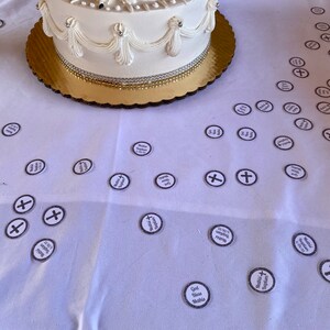 Set of 50/100/150/200 Disco Gold Birthday Party 1 Inch - Etsy