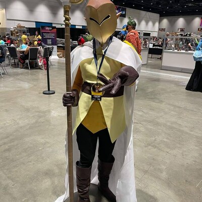 The Owl House Cosplay Golden Guard Mask EVA Foam Template PDF - Etsy