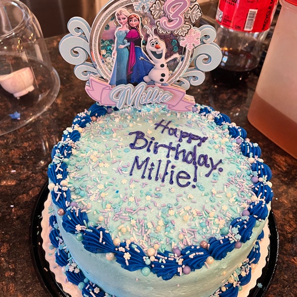 Princess Leia Cake Topper Star Wars Cake Topper Star Wars Inspired ...