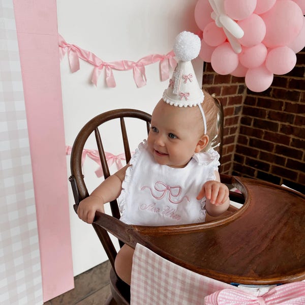 Keepsake Custom Birthday Bib | Cake Smash Bib for Baby | Personalized ...