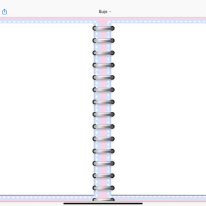 Binder Rings Digital Clip Art Goodnotes Notability Digibujo Planner ...