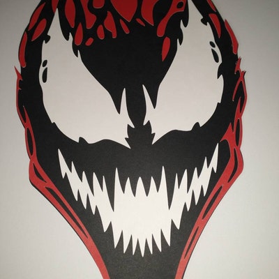 Carnage Svg, Carnage Head Cricut, Symbiote Svg, Cut Files for Cricut ...