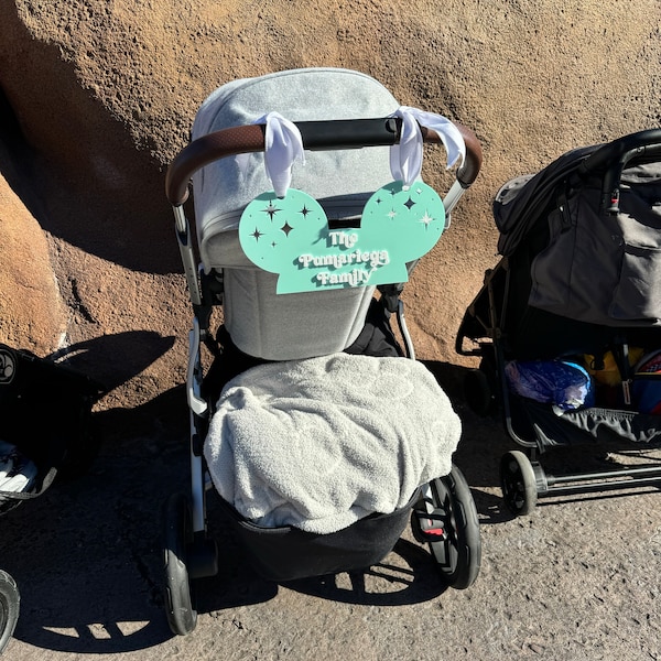 Disney Inspired Stroller Tag | Magical Stroller Family Tag | Vacation ...